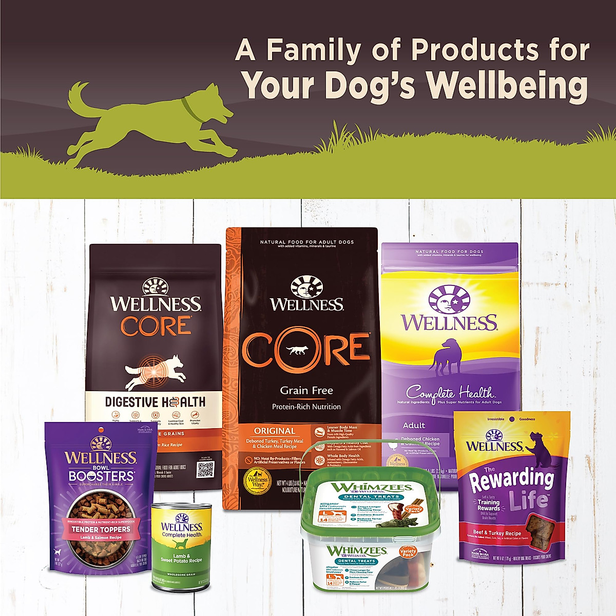 Wellness Natural Pet Food CORE Natural Wet Grain Free Canned Weight Management Dog Food, 12.5-Ounce Can (Pack of 12)