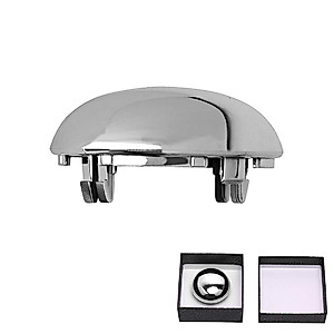 BASIKER F150 Shifter Knob Chrome Cap for 2004 2005 2006 Ford F-150 Patent Pending with Strong Clips Triple Chrome Plated Easy Installation Better Quality