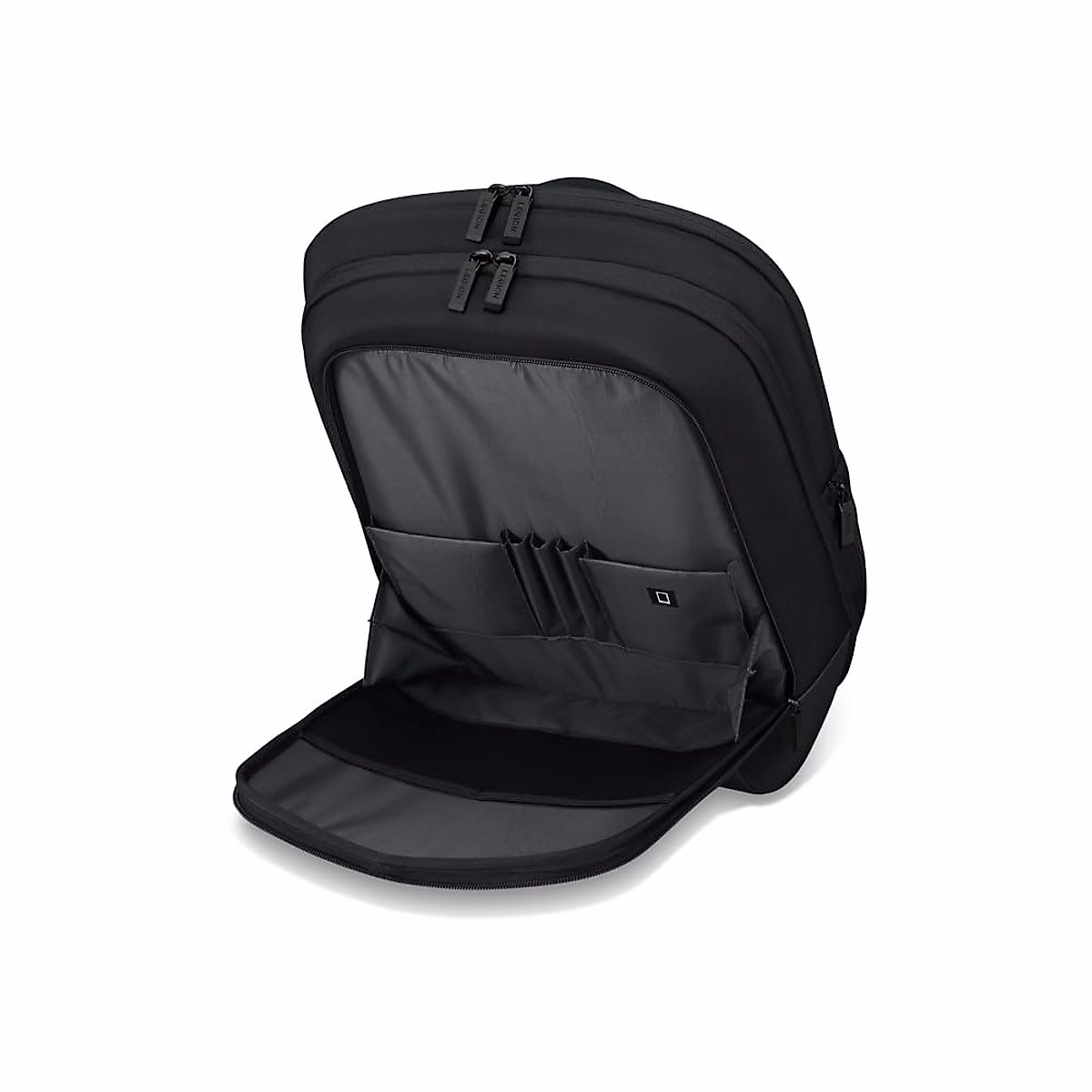 Lenovo Legion 17" Armored Backpack II, Gaming Laptop Bag, Double-Layered Protection, Dedicated Storage Pockets, GX40V10007, Black