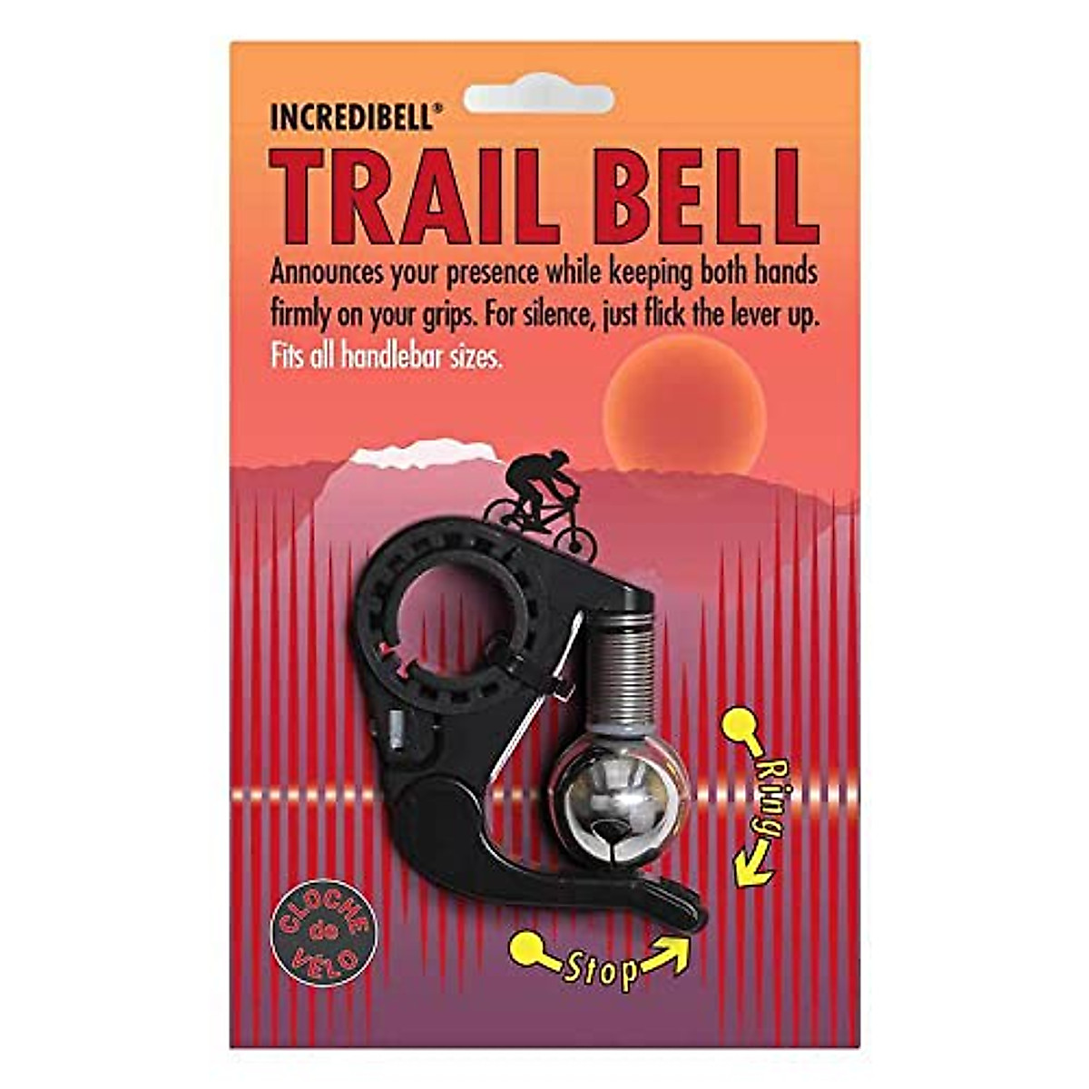 Mirrycle, Incredibell Trail Bell, Bell, Black