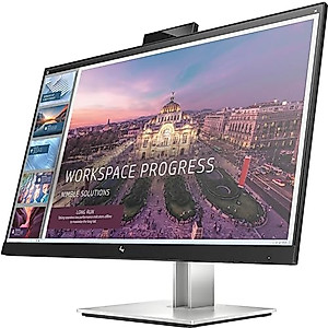 HP E24d G4 23.8" Full HD LED LCD Monitor - 16:9 - Black, Silver