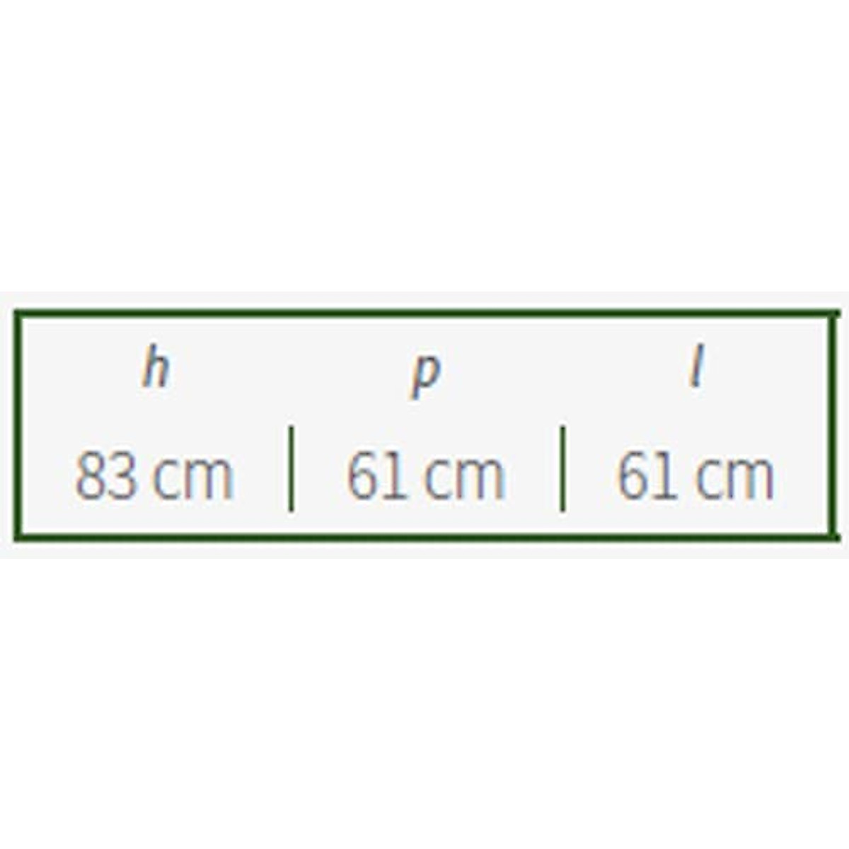 GARDEN FRIEND C1933431 Composter 300 Lt. Made of weather-resistant polypropylene, green