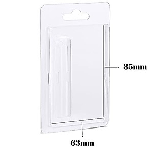 Go Green Hemp Clamshell Cartridge Blister Packaging for .5ml & 1ml (Pack of 100) - Packaging ONLY