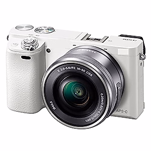Camera A6000 Mirrorless Digital Camera with 16-50mm Lens + 8GB Card Digital Camera