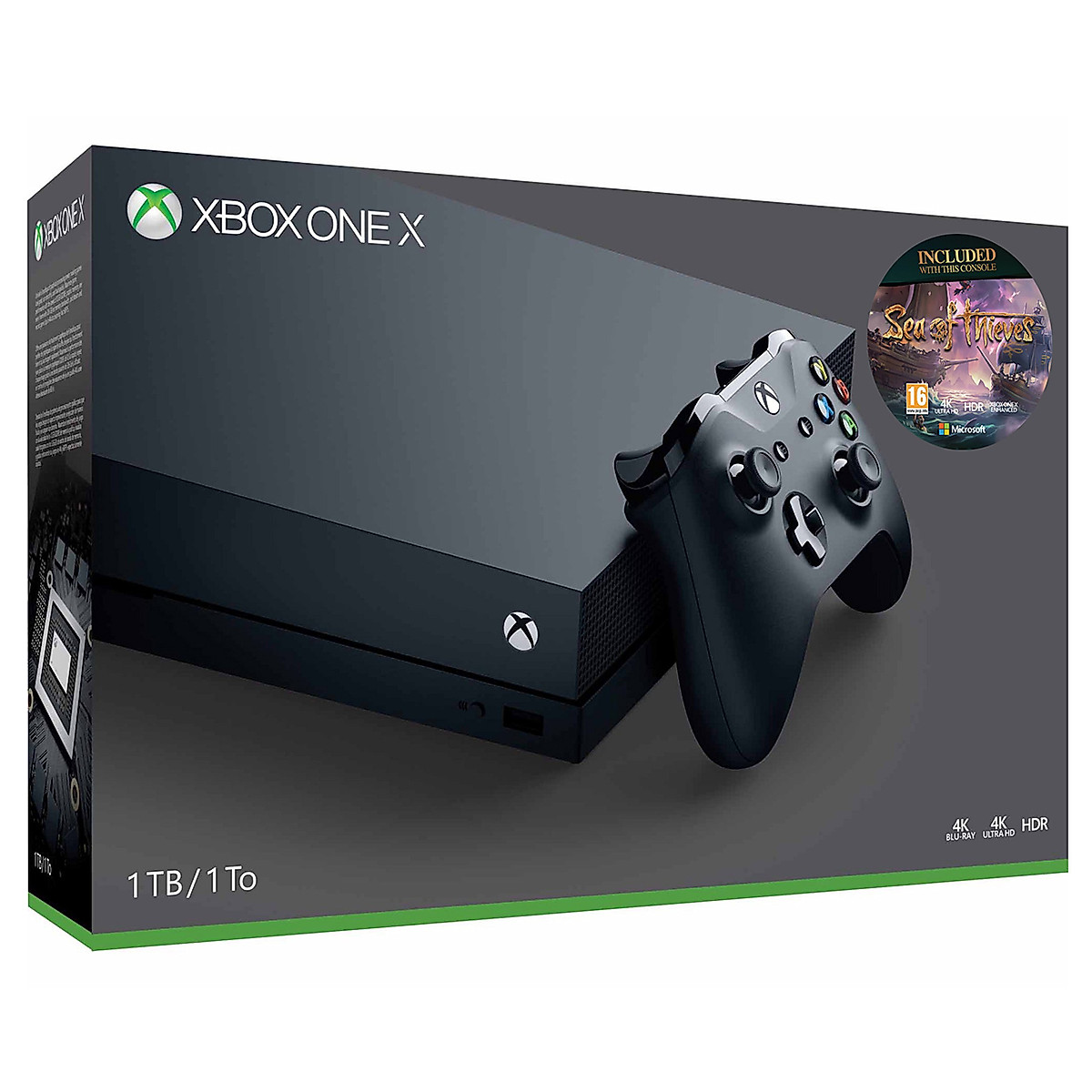 Xbox One X 1TB console Sea of Thieves bundle