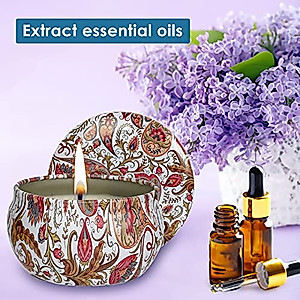 Scented Candles Gift Set,4 Pack Aromatherapy Candle,Soy Candles for Home Scented, Candle Sets with Pure Essential Oil for Birthday, Anniversary, Christmas, Thanksgiving, Mother's Day