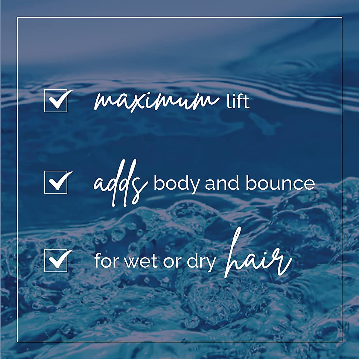 AQUAGE Uplifting Foam Weightless Volume-Building Styling Mousse – 2.5 oz