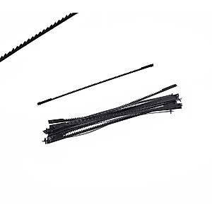 FOXBC Scroll Saw Blades Set 5 Inch Pin End - 36 Pack (15/18/20 TPI)