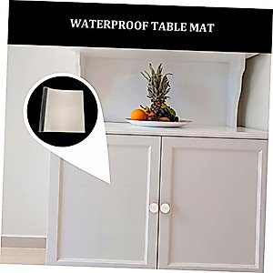 UPKOCH 5 rolls Adhesive Cushion Thick Cabinets Flat Cabinet for Refrigerator Drawer Anti-slip Shelves Oil Dinning Kitchen Mats Resistant Shelf Liners Pantry Table Cupboard Clo