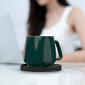 Coffee Mug Warmer, Smart Beverage Warmer with Touch Screen Switch, Electric Mug Warmer for Office Home Use, Cup Warmer Plate for Coffee, Milk, Tea, Water