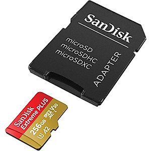 SanDisk microSDXC Extreme Plus 256GB (A2/ V30/ U3/ R170/ W90)