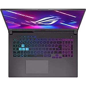 Newest ASUS ROG Strix G17 Gaming Laptop 17.3” FHD 144HZ IPS, AMD 8-Core Ryzen 7 4800H (＞i7-10750H), 16GB RAM, 512GB SSD, NVIDIA GeForce RTX 3060, RGB Backlit Keyboard, Wifi6 Win10 + CUE Accessories
