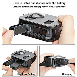 PULUZ Housing Shell CNC Aluminum Alloy Protective Cage for GoPro Max