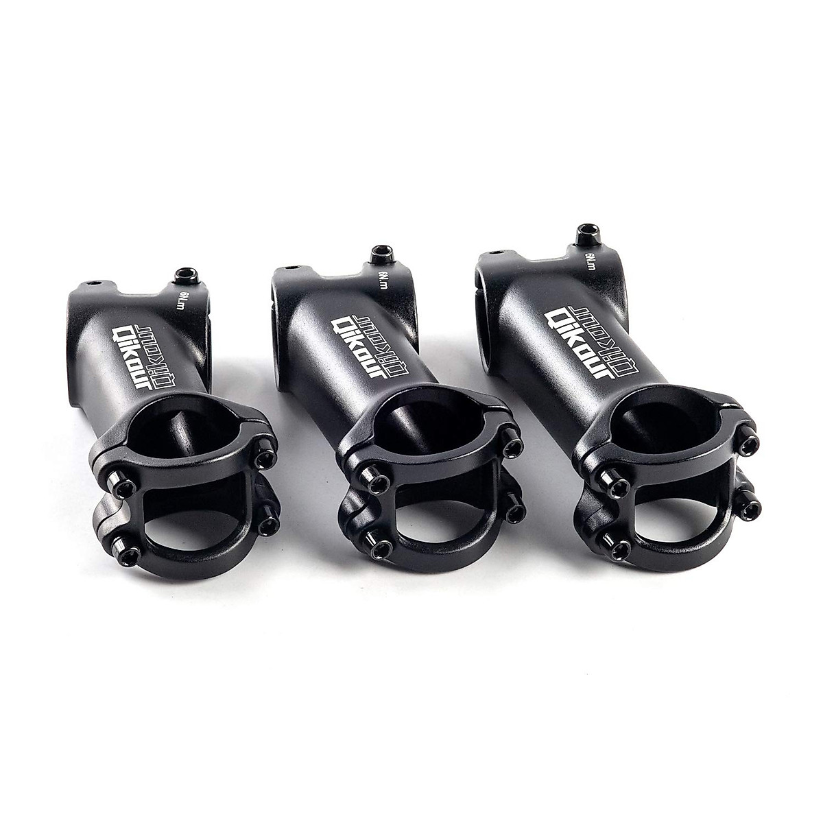 Bike Stem 31.8 Bicycle Stem 17 Degree Handlebar Riser Extender for Road Bike, Mountain Bike, MTB, BMX, Cycling (Only Fit 1.25"/31.8mm Handlebar) (31.8 x 100mm)