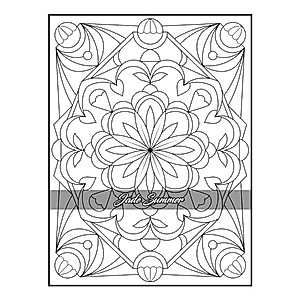 100 Amazing Patterns: An Adult Coloring Book with Fun, Easy, and Relaxing Coloring Pages
