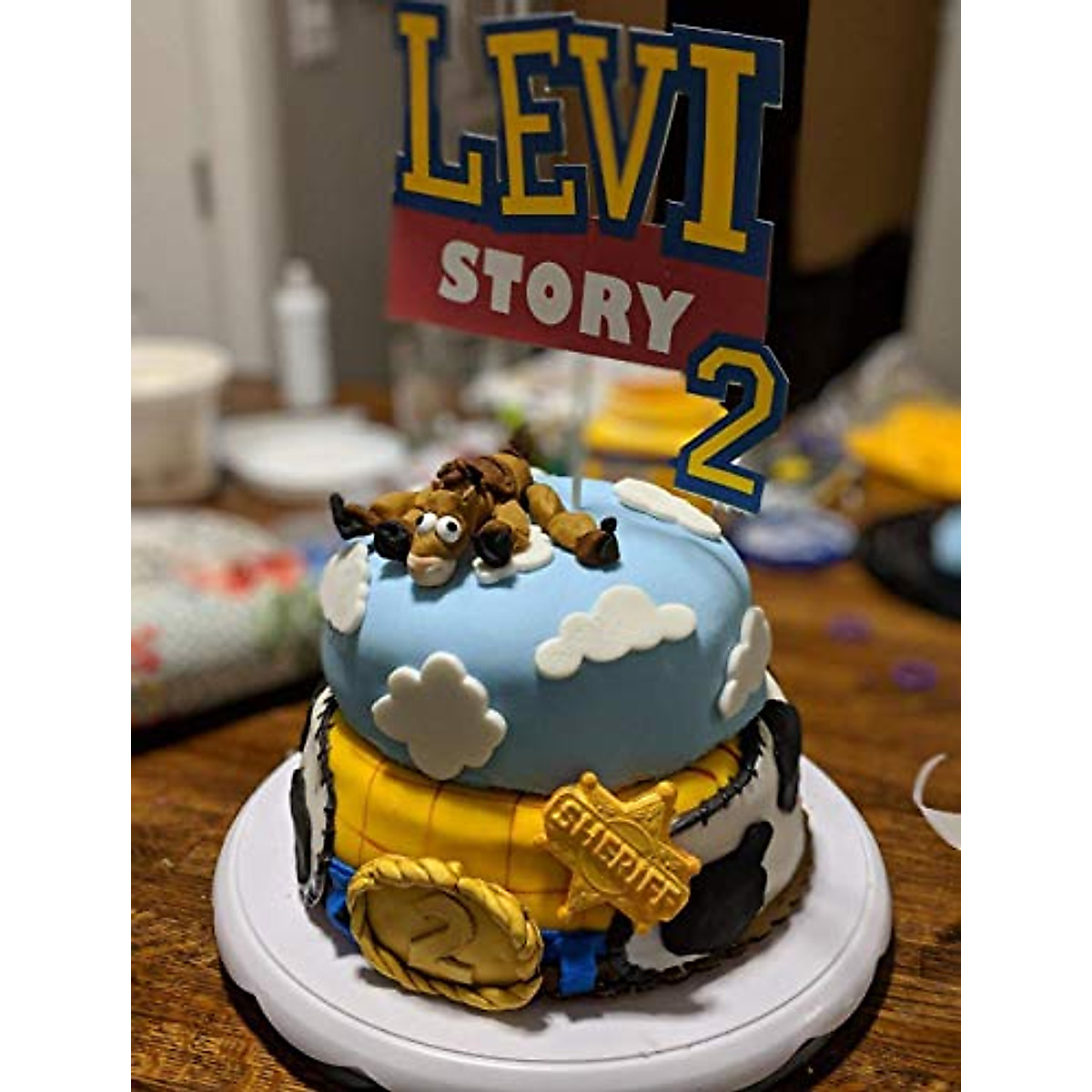 Palksky Cloud Fondant Cutter Fluffy Cloud Plastic Cookie Cutter Cake Mold Sugar Craft Mold Cake Decorating Tools(5PCS)