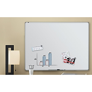Quartet Magnetic Dry-Erase Board, 3 x 4 Feet, Euro Style Aluminum Frame (2574-2)