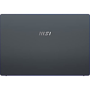 MSI Prestige 14 14" FHD Ultra Thin and Light Professional Laptop: Intel Core i7-1260P RTX 3050 16GB LPDDR4X 512GB NVMe SSD, Thunderbolt 4, MicroSD Card Reader, Win 11 Pro: Carbon Gray A12UC-006
