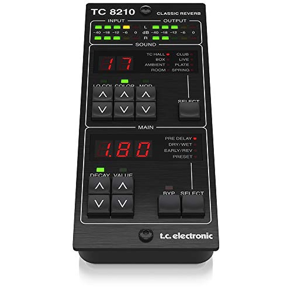 TC Electronic TC8210-DT Classic Mixing Reverb Plug-in with Optional Hardware Controller and Signature Presets