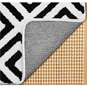 Gorilla Grip Extra Strong Rug Pad Gripper, 6 x 8.8 FT, Grips Keep Area Rugs in Place, Thick, Slip and Skid Resistant Pads for Hard Floors, Under Carpet Mat Cushion and Hardwood Floor Protection