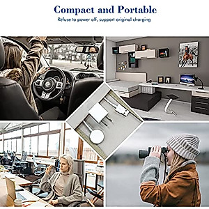 Compatible with 3.3FT Apple Watch Charger iWatch Charging Cable with USB Wall Charger Travel Plug Adapter for Portable Apple Watch Charger Cable Compatible with Apple Watch Series 8/7/SE/6/5/4/3/2/1