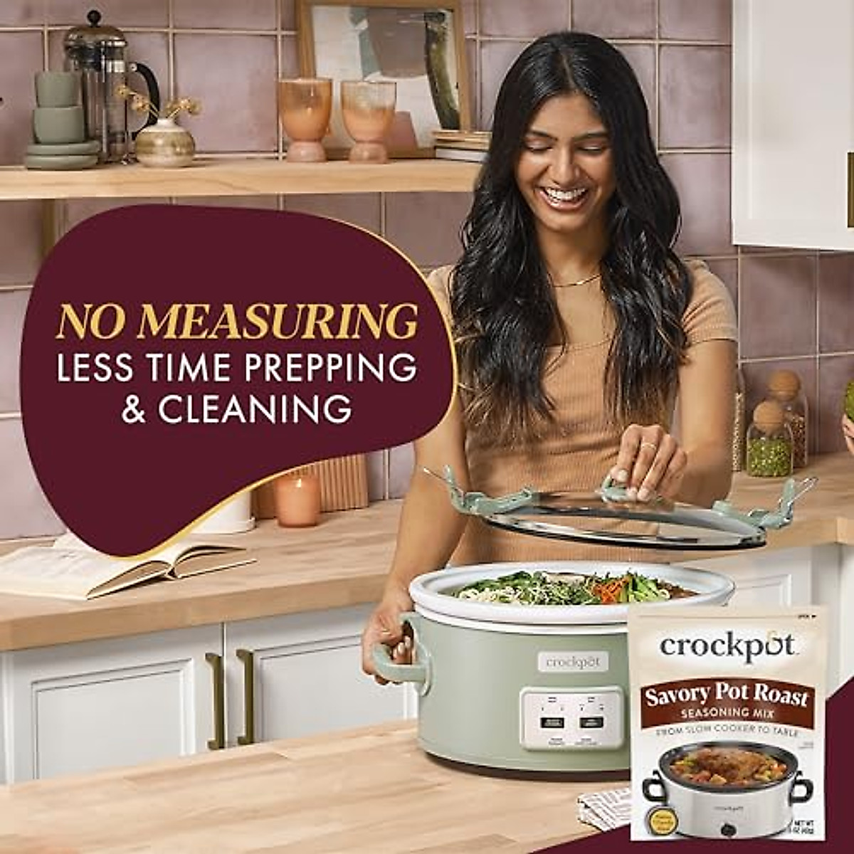 Crock-Pot Savory Pot Roast Seasoning Mix, 1.5 Ounce (Pack of 12)