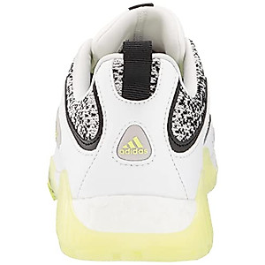 adidas Women's Codechaos 21 Primeblue Spikeless Golf Shoes, Grey One/Core Black/Pulse Lime, 9