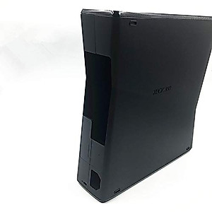 New Replacement Top Upper & Bottom Cover Full Housing Shell Case Cover with Kits for Xbox 360 Slim Console Black