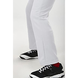 WILSON Boys' P202 Open Bottom Pant, Team White, Large