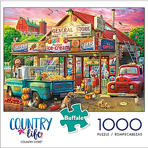 Buffalo Games - Eduard - Country Store - 1000 Piece Jigsaw Puzzle for Adults Challenging Puzzle Perfect for Game Nights