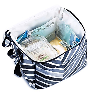 Komax Ice Packs for Lunch Bags – Durable, Slim Gel Ice Pack Set – Reusable Ice Packs for Cooler, Lunch Box & More – 8 Hour Cool Ice Pack for Lunch Box – Adults & Kids Lunch Accessories (Set of 6)