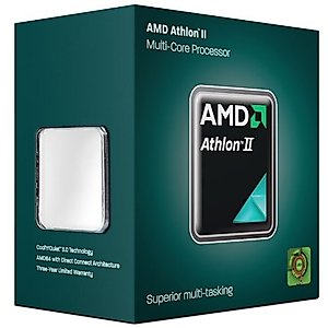 AMD Athlon II X2 260 Regor 3.2 GHz 2x1 MB L2 Cache Socket AM3 65W Dual-Core Desktop Processor - Retail ADX260OCGMBOX