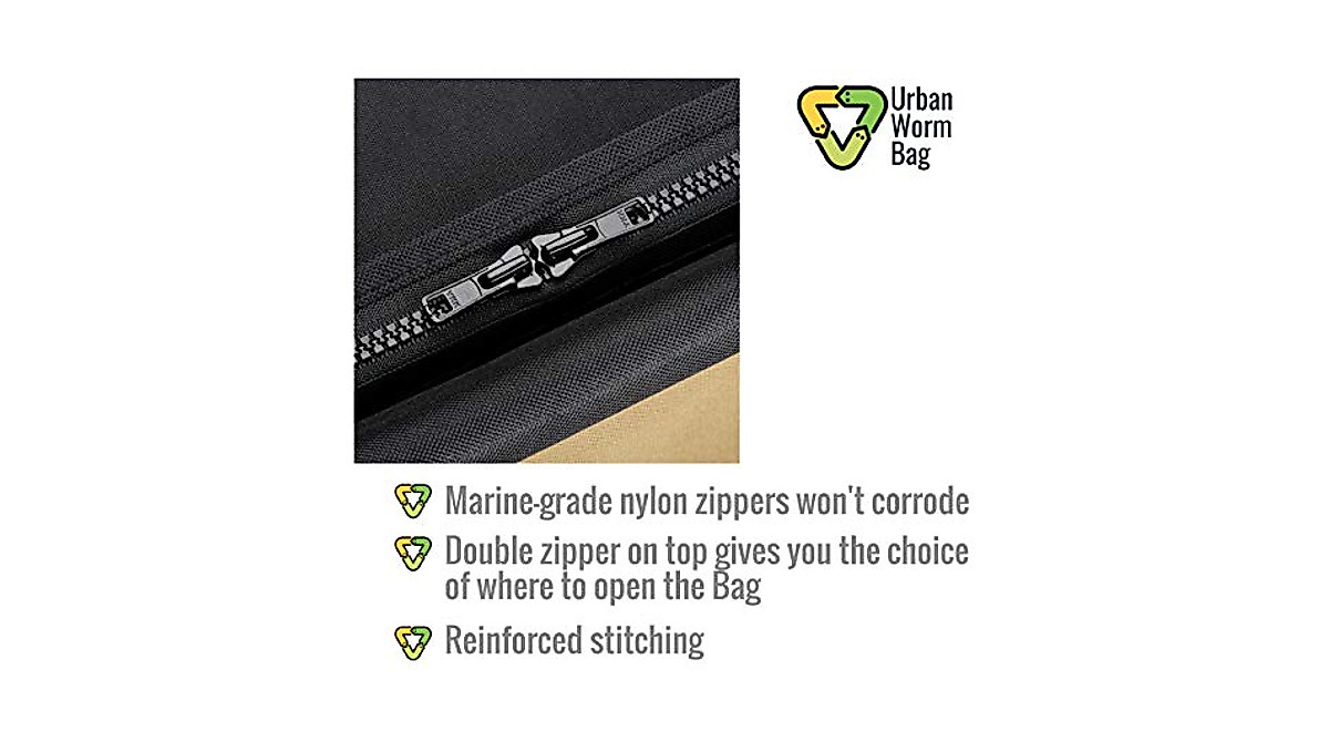 Urban Worm Bag: Efficient Worm Composting Made Easy