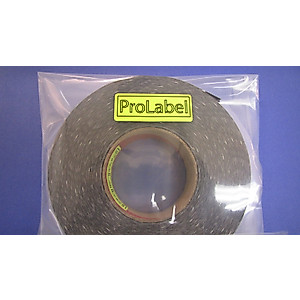 ProLabel Brand Clear Frosted Translucent 1.5" Wafer Tab Seals 4000 Roll #CLR15W 1 1/2" Round