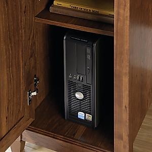 Sauder Edge Water Computer Desk, Auburn Cherry