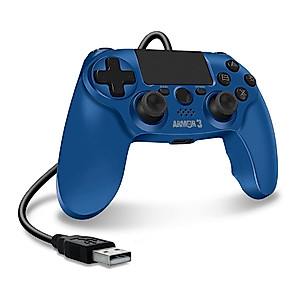 Armor3 Wired Game Controller for PS4/ PC/Mac (Blue) - PlayStation 4