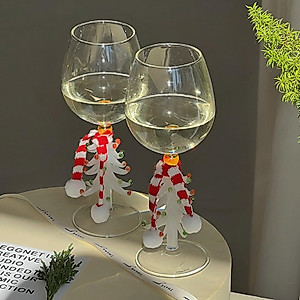 Christmas Tree Figure Inside Mug Personalised Christmas Tree Wine Glass Cup Drinking Cup For Christmas Party-Banquet