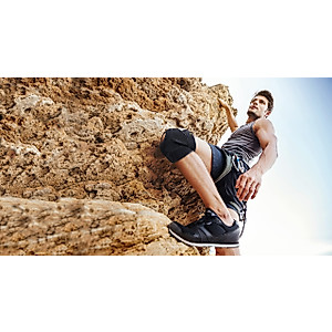 Bracoo Knee Support Brace for Men Women, Adjustable Compression Sleeve Wrap Patellar Pad Tendon - Arthritis Pain, meniscus tear, Injury Recovery, Running, Workout, KS10