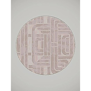 New Vintage Rug Lilac Ash Washable 5x7