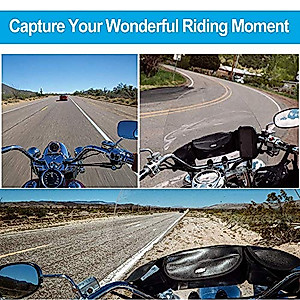 Taisioner Motorcycle Helmet Mount Chin Strap for GoPro AKASO or Other Action Camera Cycling Video Record Accessories ( Second Generation )