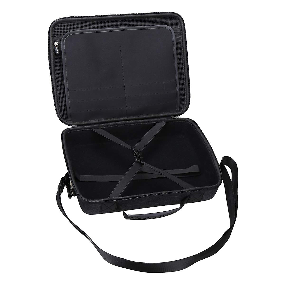 Aproca Hard Carrying Case Compatible with Sony Playstation 4 Slim (PS4 Slim) 1TB Console (Dark Blue-Lite Version)