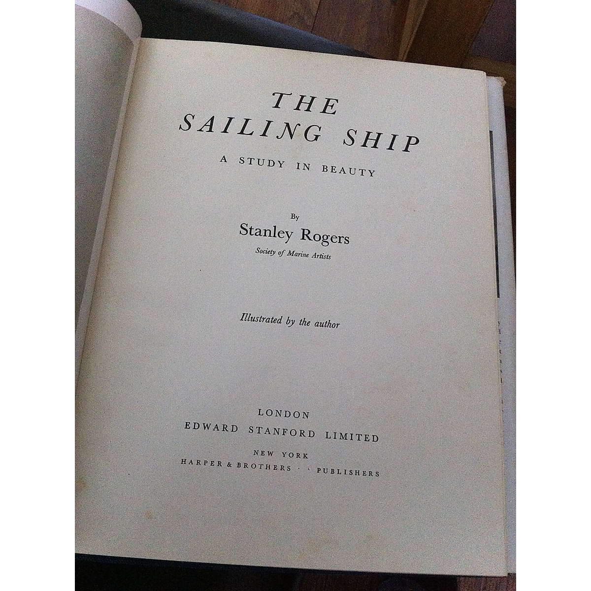 The Sailing Ship: A Study in Beauty
