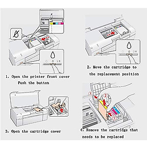 HGZ 4 Pack LC203 LC201 Compatible Ink Cartridges Replacement for LC203 XL Used in MFC-J460DW MFC-J480DW MFC-J880DW MFC-J680DW MFC-J4420DW MFC-J4620DW MFC-J4320DW MFC-J5520DW Printer