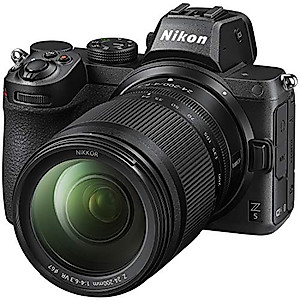 Nikon 1641 Z5 Full Frame Mirrorless Camera Body FX 4K + 24-200mm F4-6.3 VR Lens Kit - (Renewed)