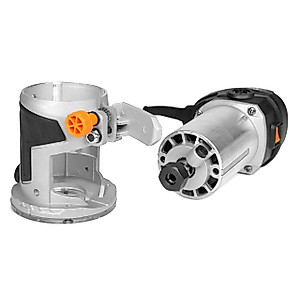 WEN RT1460 6-Amp Handheld 1/4-Inch Variable Speed Laminate Trim Router for Woodworking