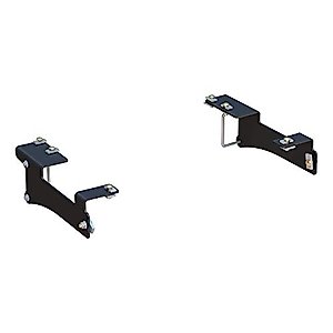 CURT 16429 5th Wheel Installation Brackets, Compatible with Select Chevrolet Silverado, GMC Sierra 2500, 3500 HD , Black