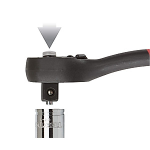 TEKTON 3/8 Inch Drive x 7 Inch Composite Quick-Release Ratchet | 1457