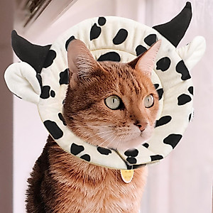 Mipcase Dog Cone Collar, Soft Dog Cone to Stop Licking Adjustable Dog Cones for Small Dogs Cats