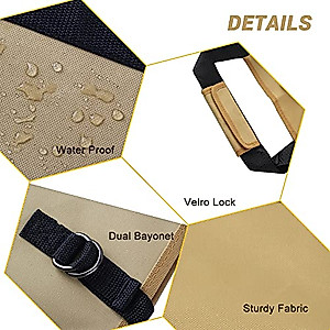 Firewood Carrier Log Tote Bag, Canvas Log Holder Waterproof Canvas Bag, Large Log Carrier for Firewood, Fireplace Log Holder with Handle for Indoors, Woodpile Rack Fire Wood Carrying Outdoor, Camping