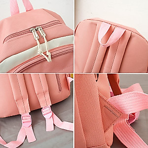 Nature Porter Kawaii Backpack 5Pcs Set with Kawaii Pendants and Pins Accessories Aesthetic Backpack Cute Laptop Backpack Travel Bag